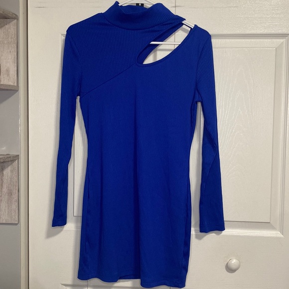 SHEIN | Dresses | Short Blue Dress | Poshmark